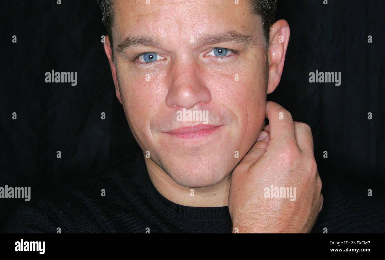 Actor Matt Damon poses for portraits at the 34th Toronto International ...