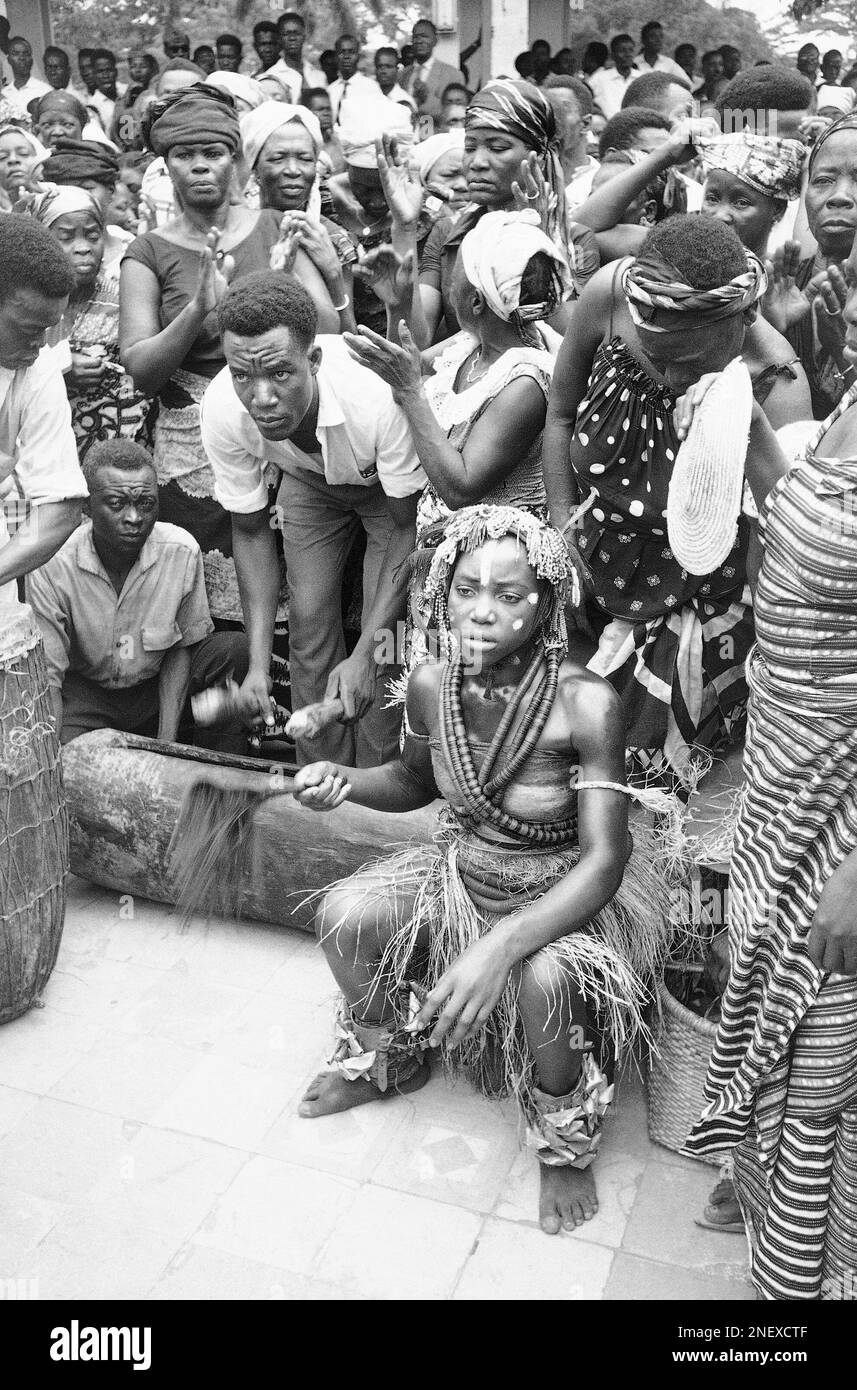 Political meetings in the Congo are somewhat different from party ...