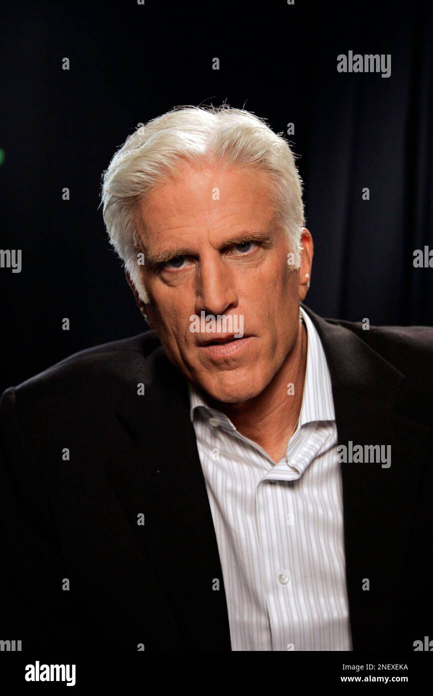 Actor Ted Danson poses for a portrait in New York on Thursday, Sept. 10 ...