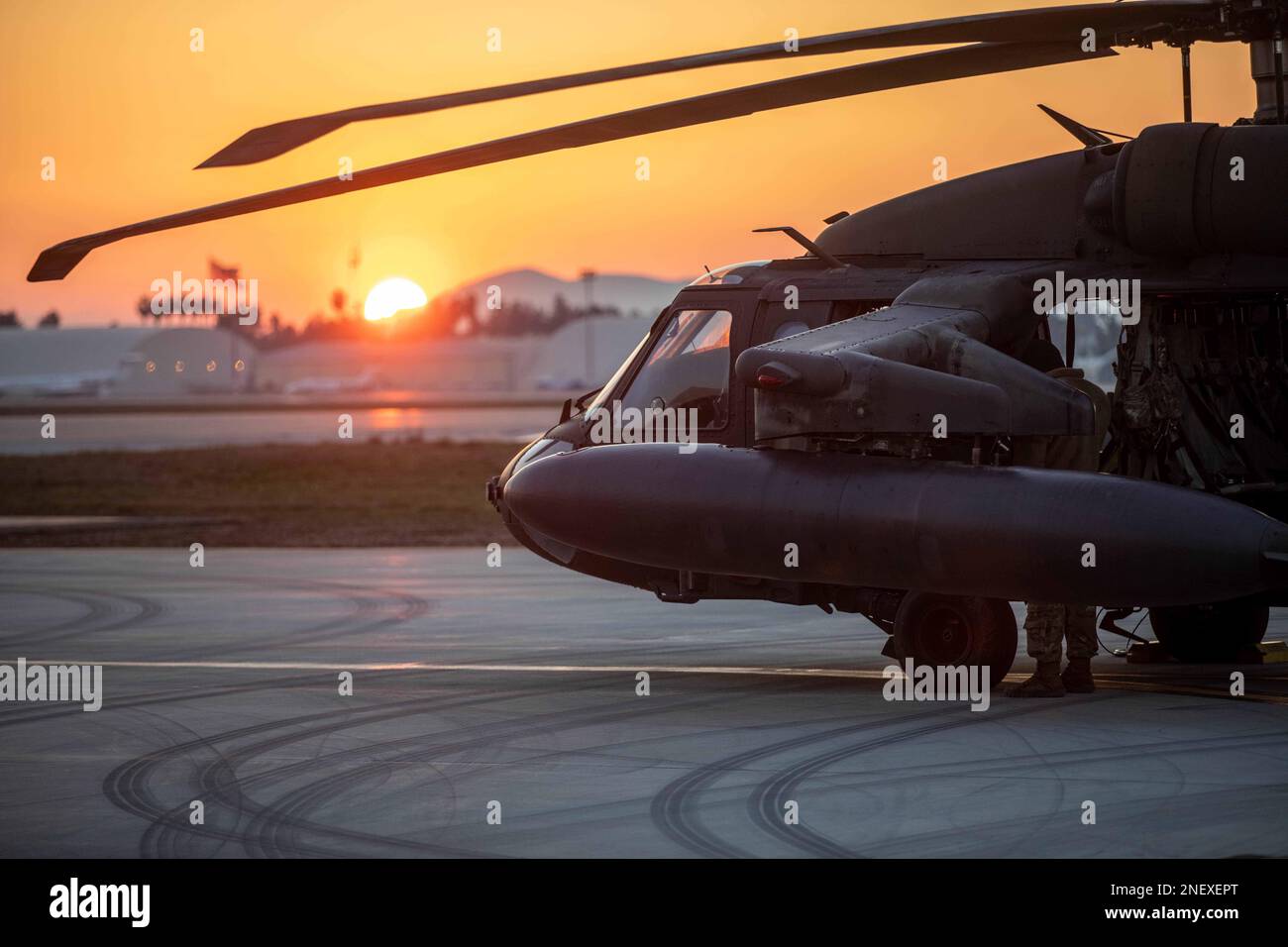 Incirlik Air Base, Turkey. 13th Feb, 2023. U.S. Army UH-60M Blackhawk ...