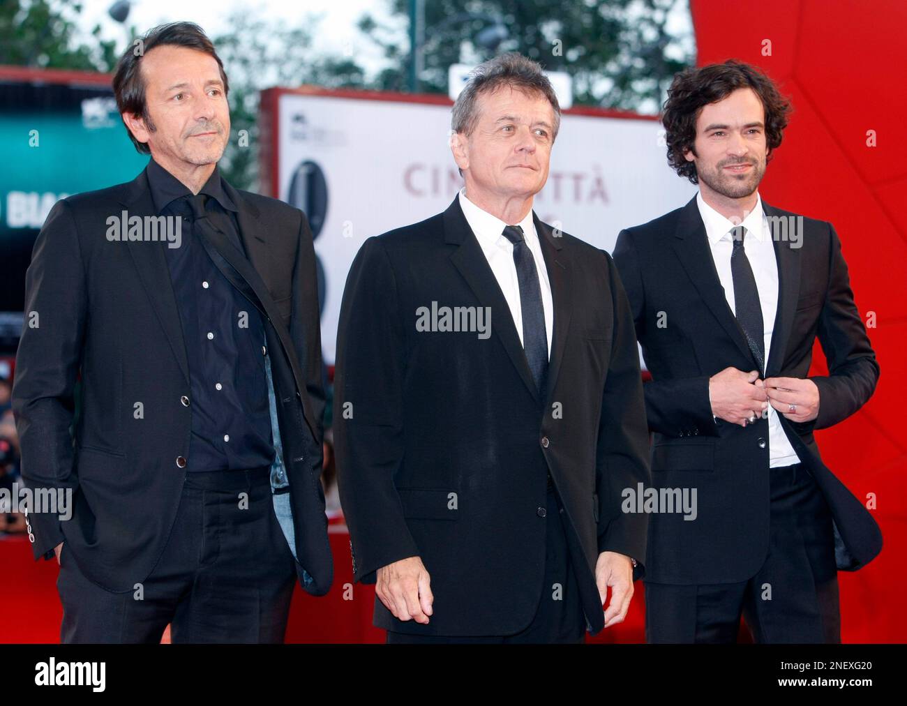French actor Jean-Hugues Anglade, French director Patrice Chereau and ...