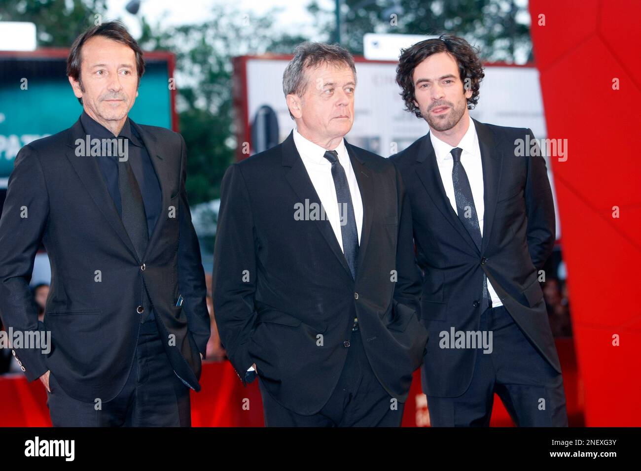 French actor Jean-Hugues Anglade, French director Patrice Chereau and ...