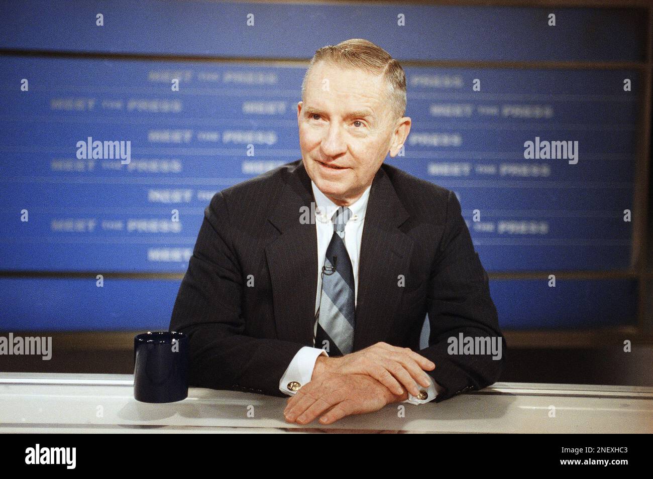 Texas businessman H. Ross Perot on May 3, 1992. (AP Photo/S. Brennan ...