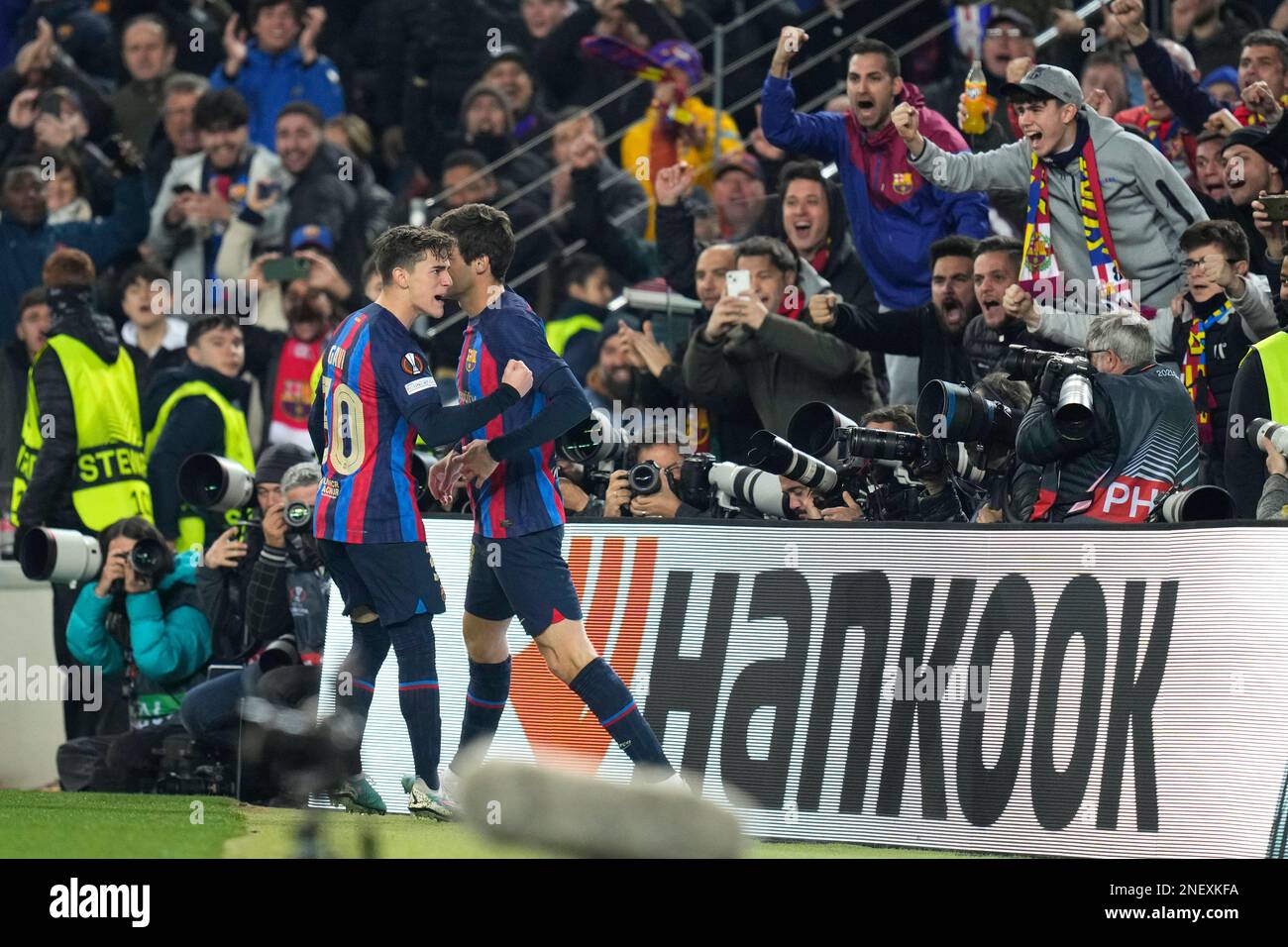 Barcelona, Spain. 16th Feb, 2023. Marcos Alonso (FC Barcelona ...