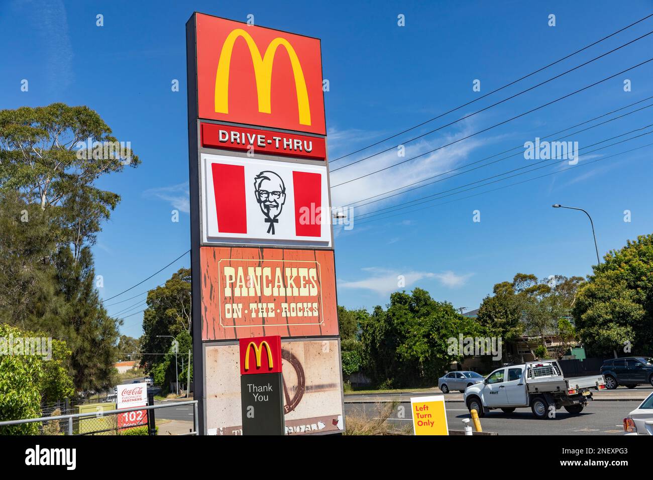 Kentucky fried chicken sign australia hi-res stock photography and ...