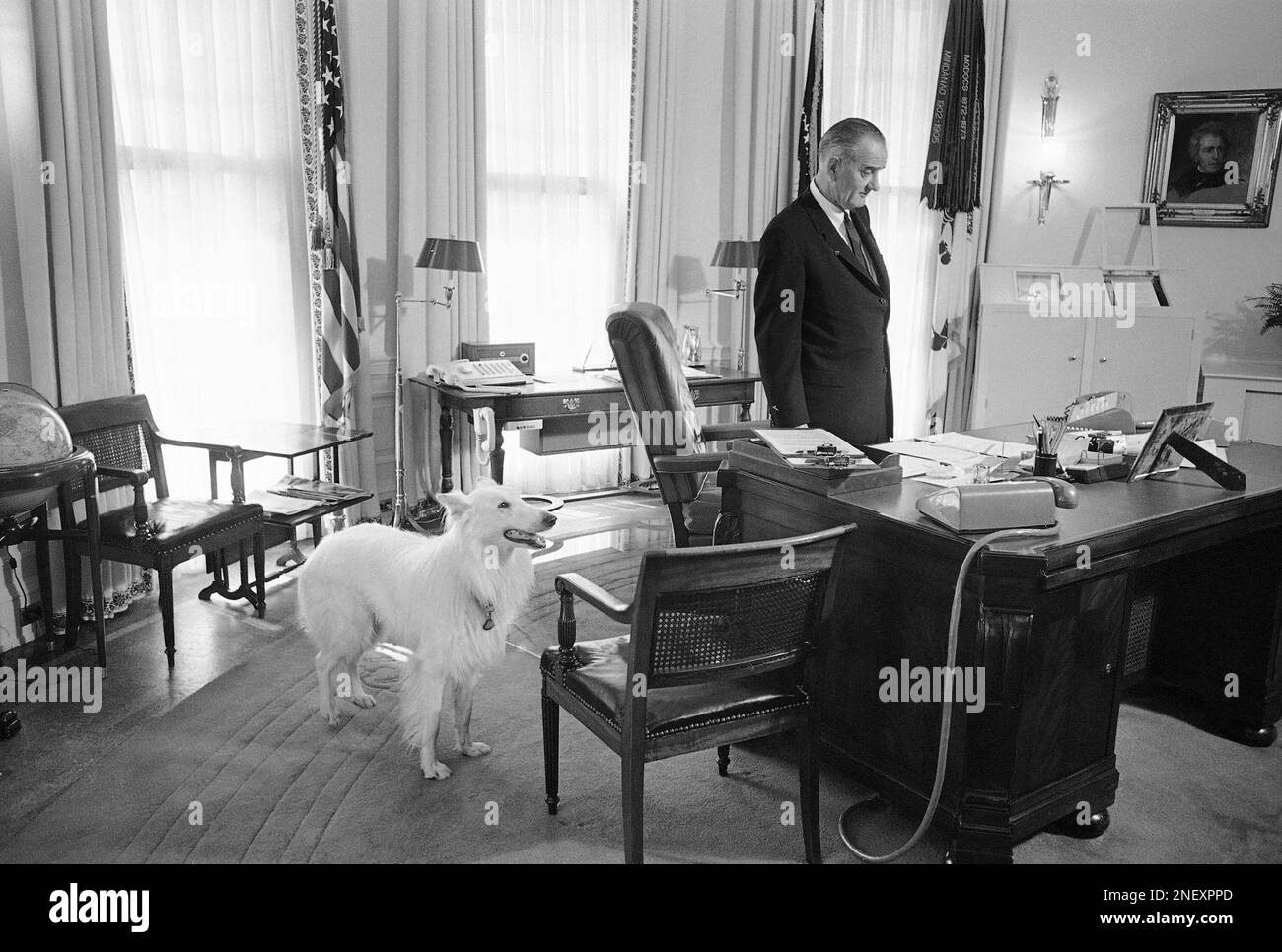 This study of President Lyndon Johnson was made as the Chief Executive ...