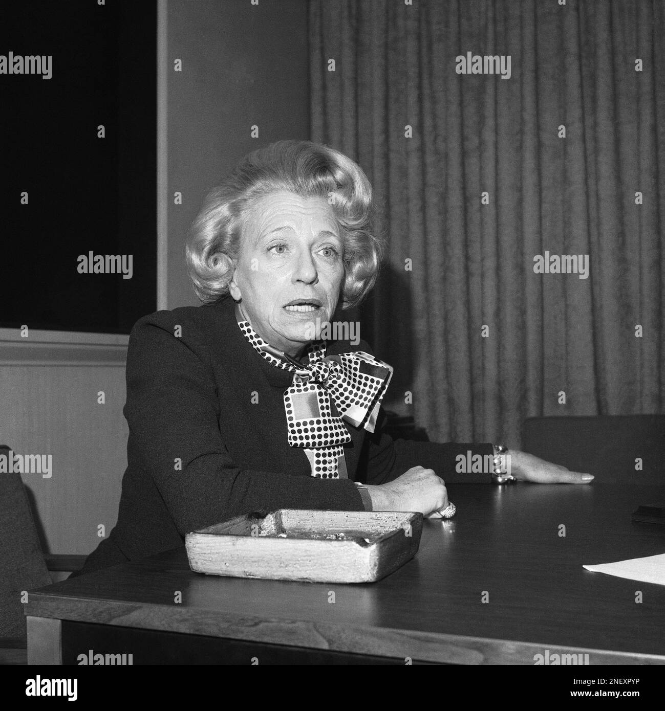 Marie Lombardi, widow of famed coach Vince Lombardi, is seen during ...