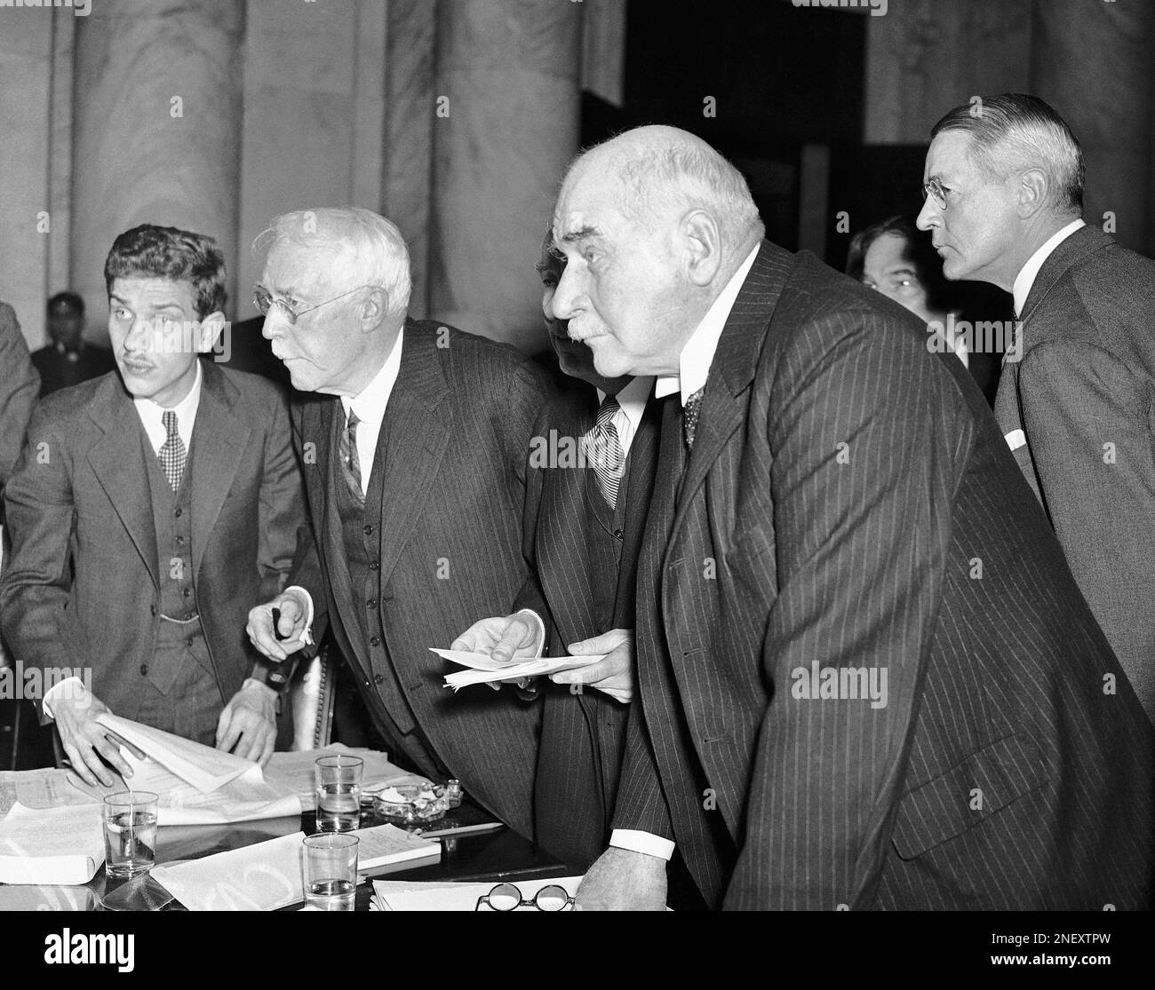 Tense and ready with answers these capitalist were on the defensive in ...