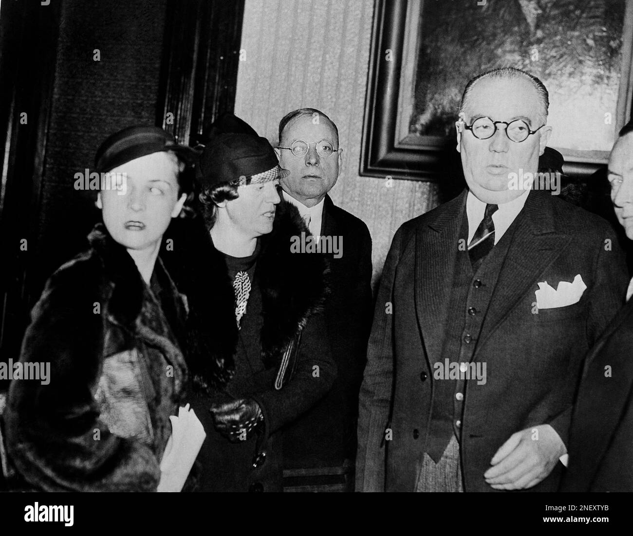 Mrs. Anna Hauytmann, wife of man accused of abduction and murder of the ...