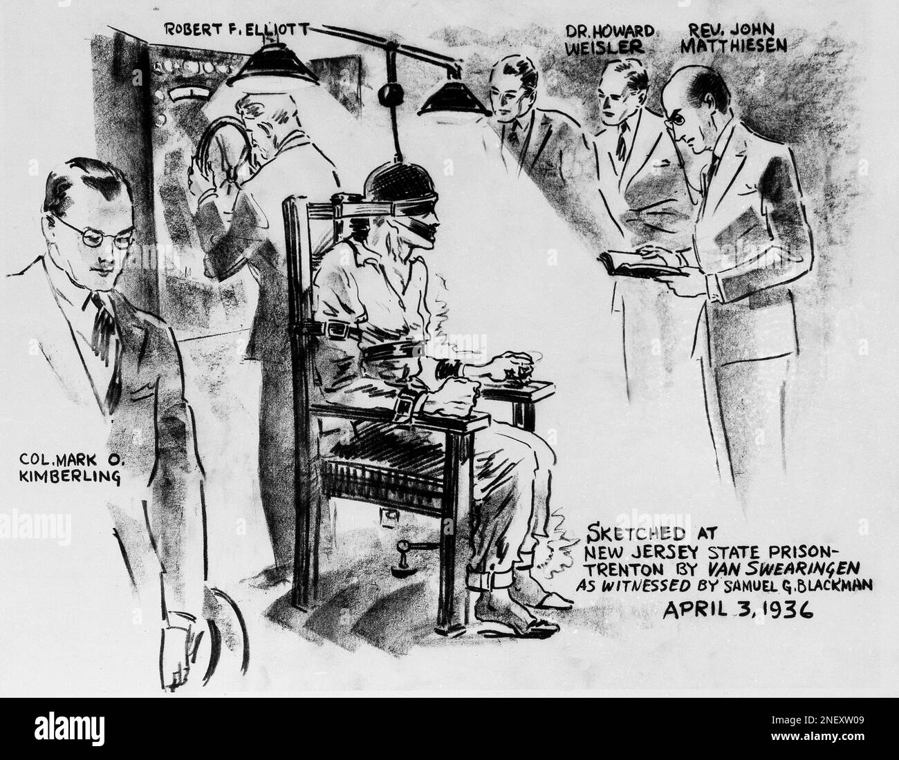 An Associated Press staff artist made this sketch of Bruno Richard ...