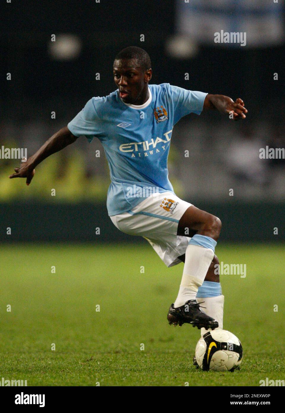 Manchester City player Shaun Wright-Phillips during the final of the ...