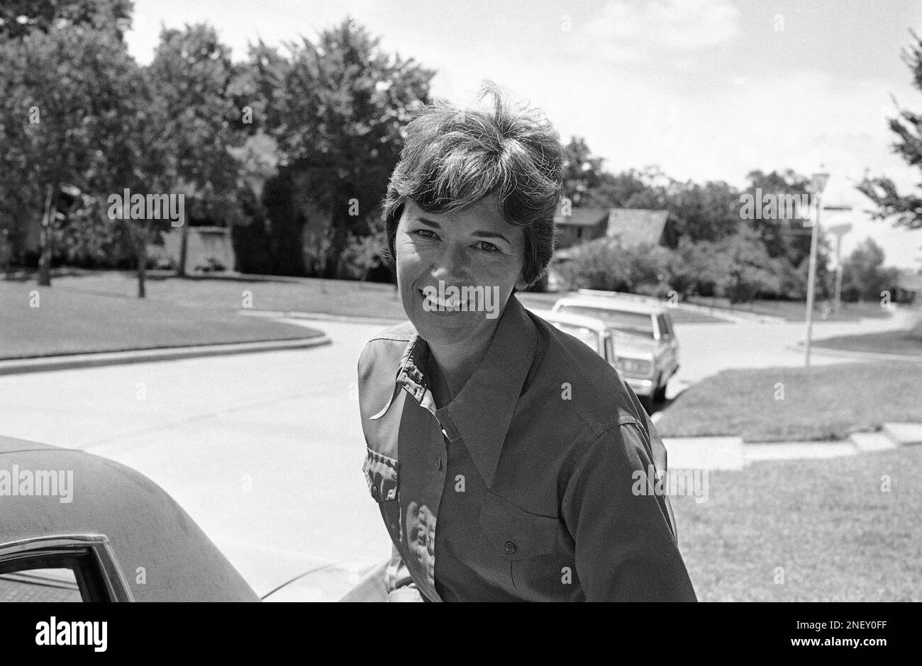 Janet Armstrong wife of Apollo 11 astronauts on July 9, 1969 in Houston, Texas. (AP Photo Stock ...
