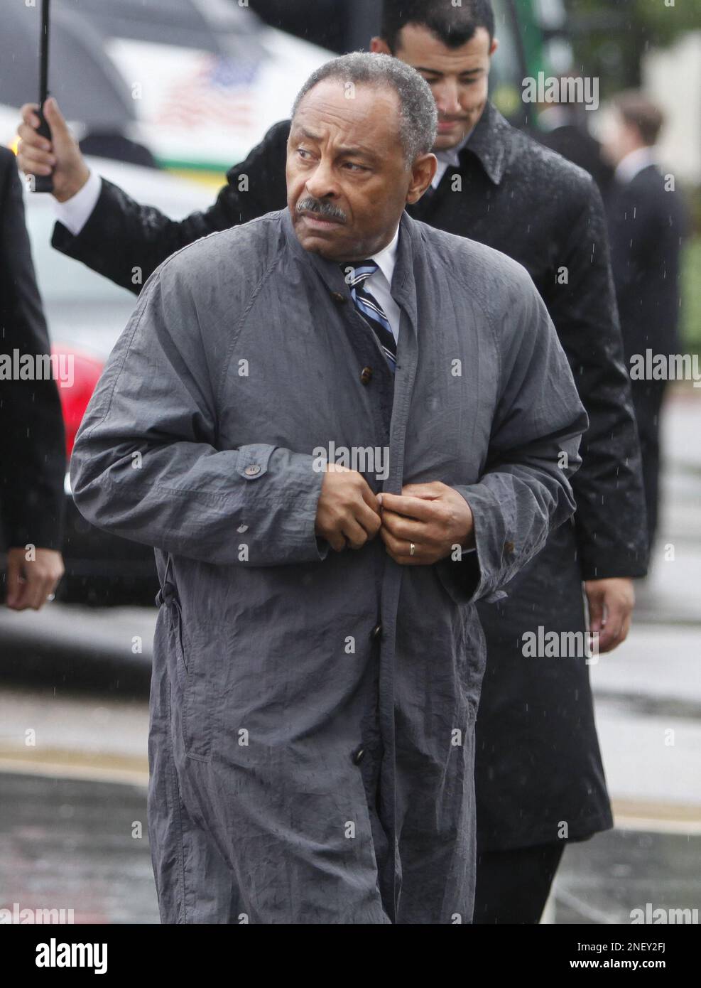 Sen. Roland Burris, D-ILL, arrives at the John F. Kennedy Presidential ... Sen. Roland Burris, D-ILL, arrives at the John F. Kennedy Presidential ...