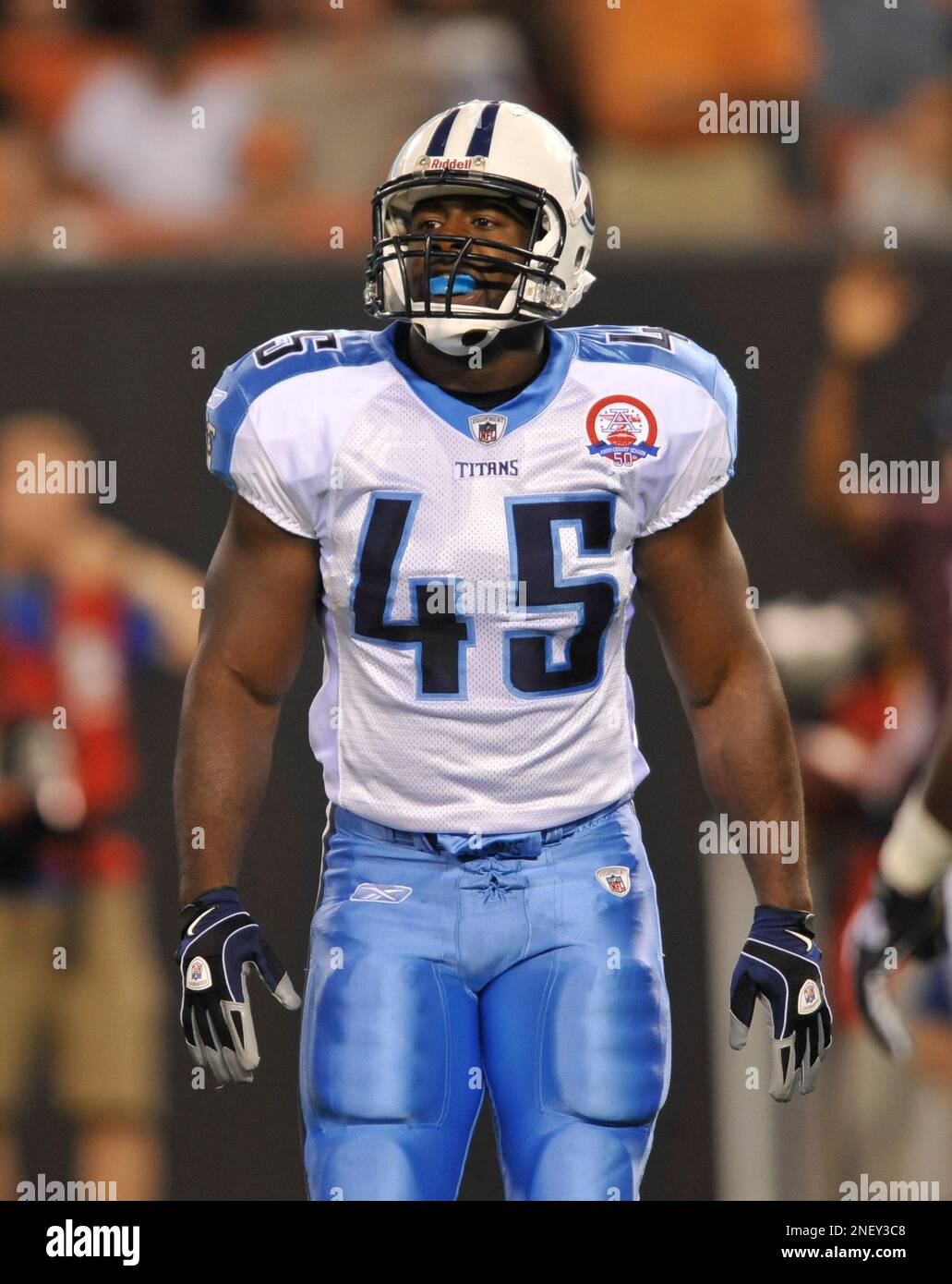 Tennessee Titans' Ahmard Hall during a preseason NFL football game ...