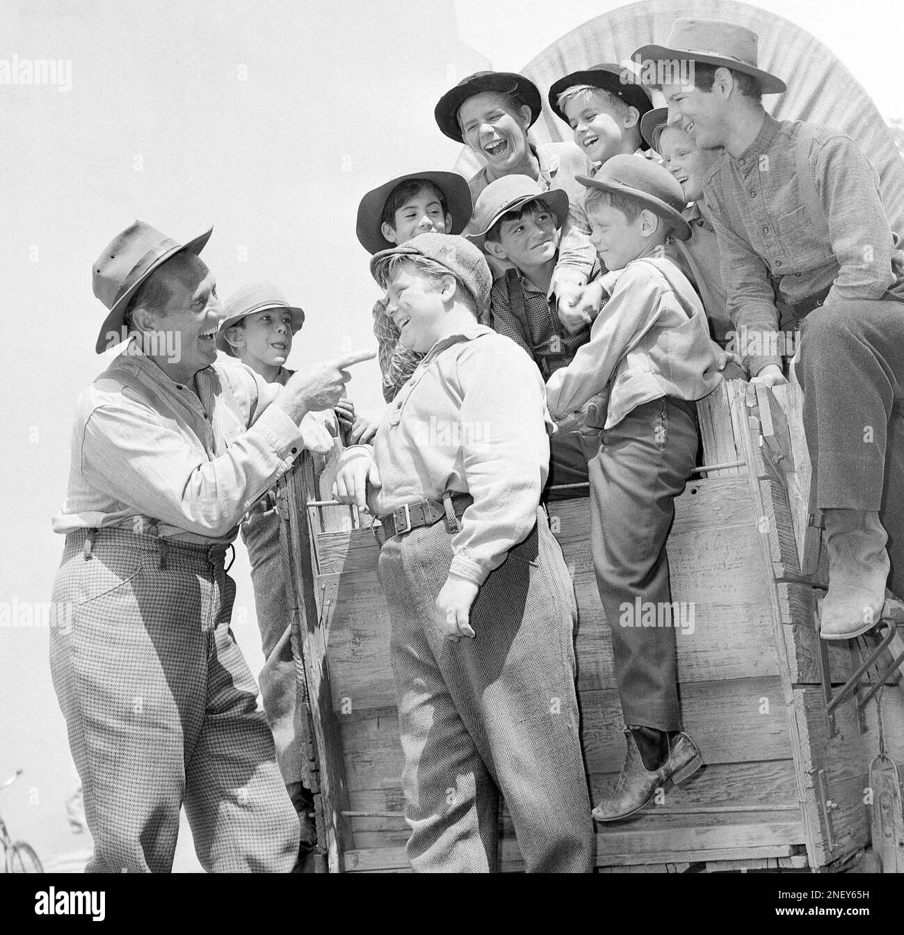 Radio and TV star Art Linkletter will try his hand as a western ...