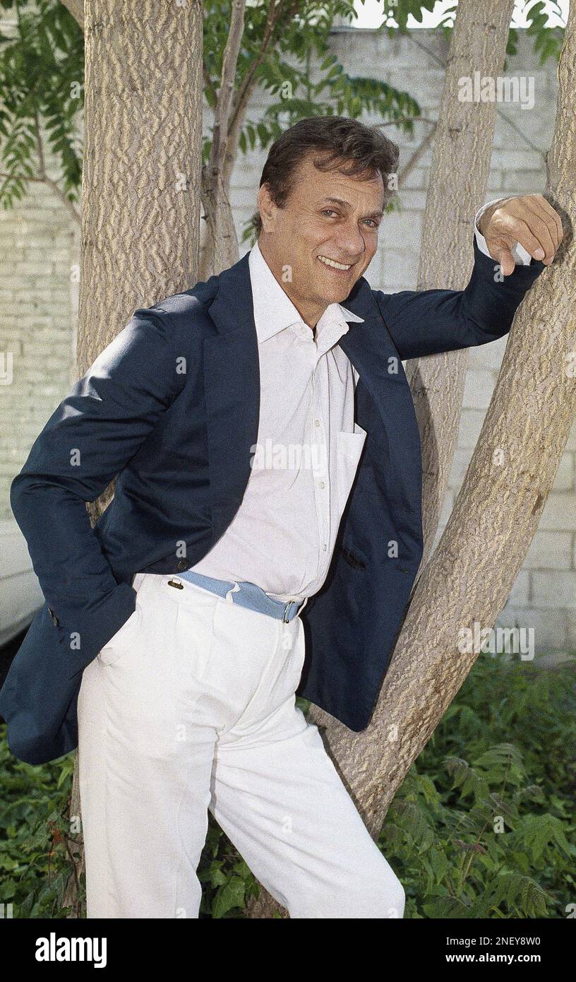 Veteran actor Tony Curtis, seen in Los Angeles on June 10, 1985, turned ...