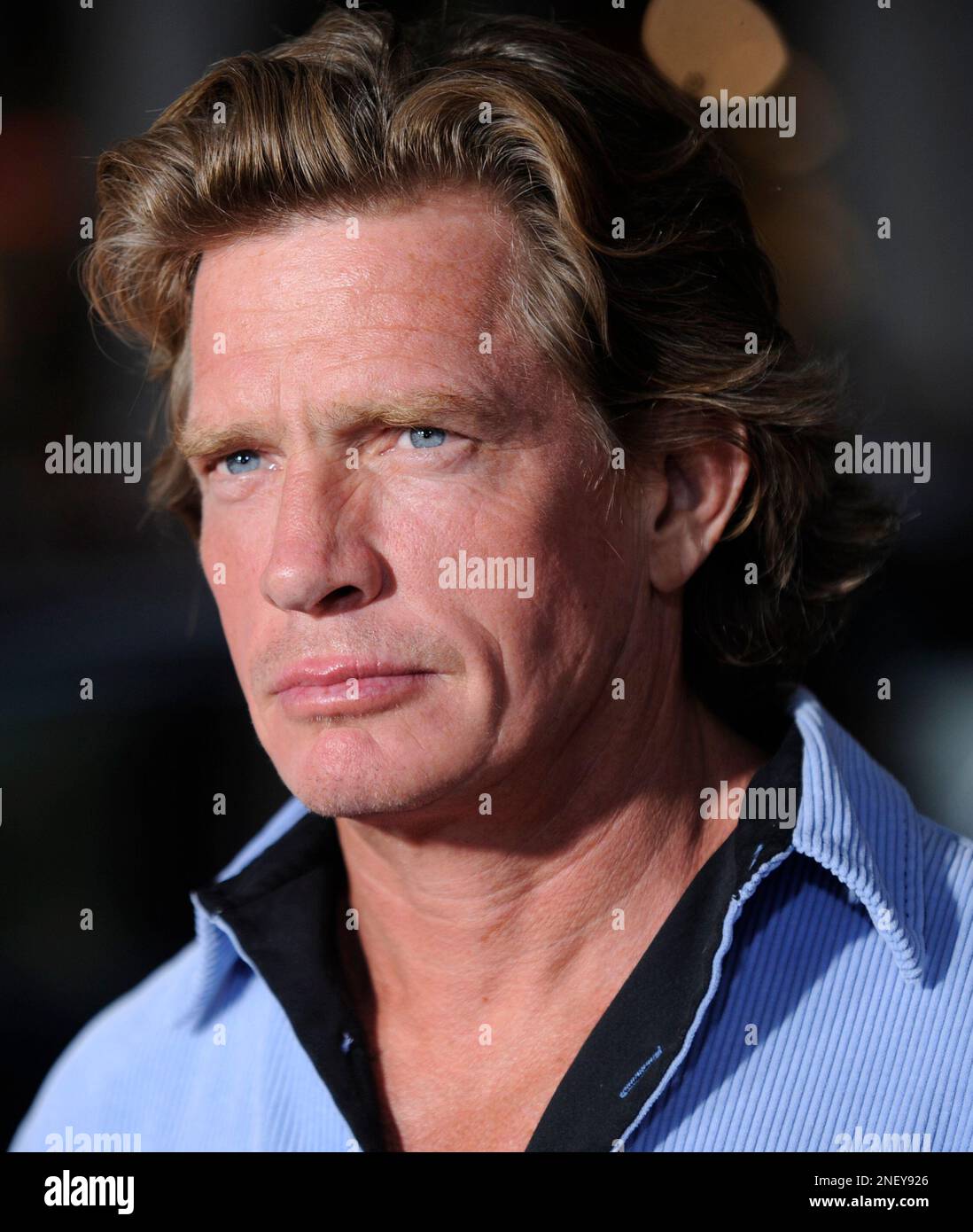 Thomas Haden Church, a cast member in "All About Steve," arrives at the ...