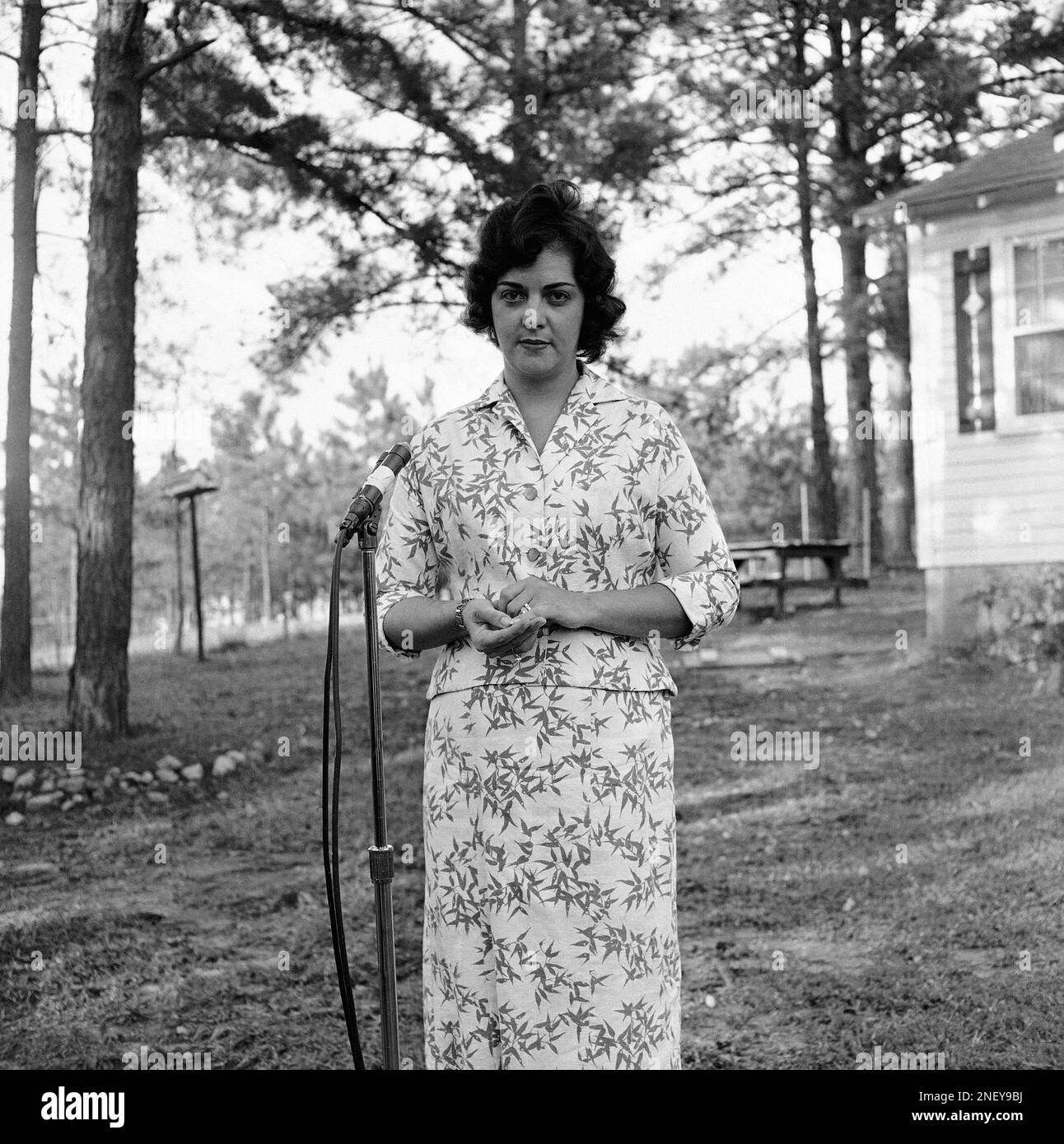 Barbara Powers, wife of U2 pilot Francis Gary Powers who was shot down ...