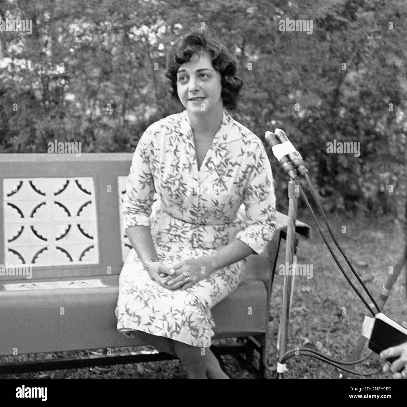 Barbara Powers, wife of U2 pilot Francis Gary Powers who was shot down ...