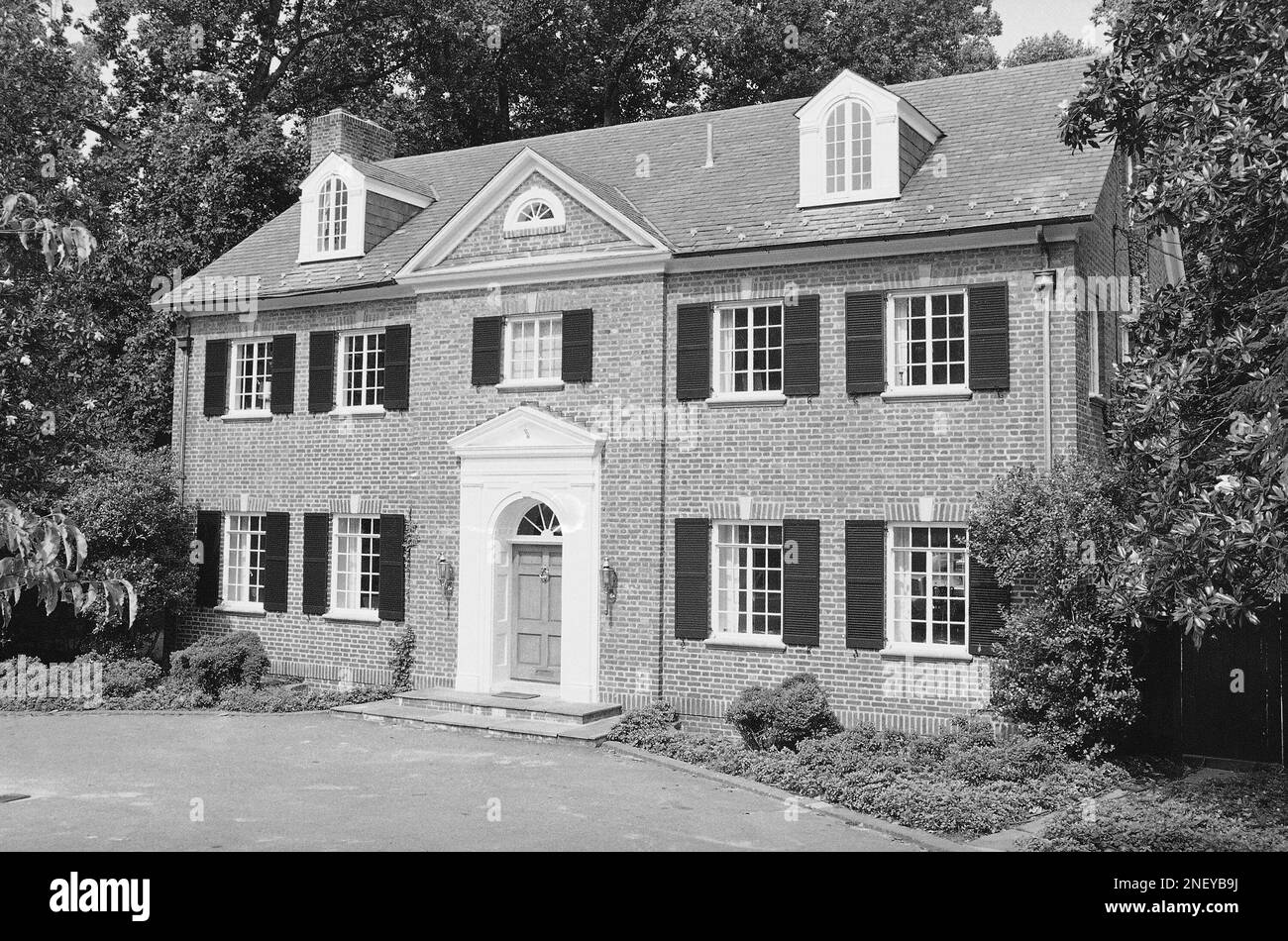Home of Jim Baker on July 10, 1981 in Washington, D.C. area. No other ...