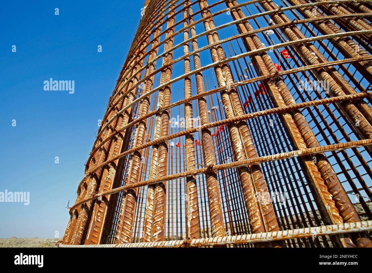 Urban construction buildings foundation Stock Photo - Alamy