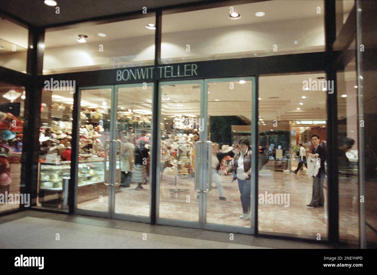 Exteriors and some interiors of the Bonwit Teller store in Trump tower ...