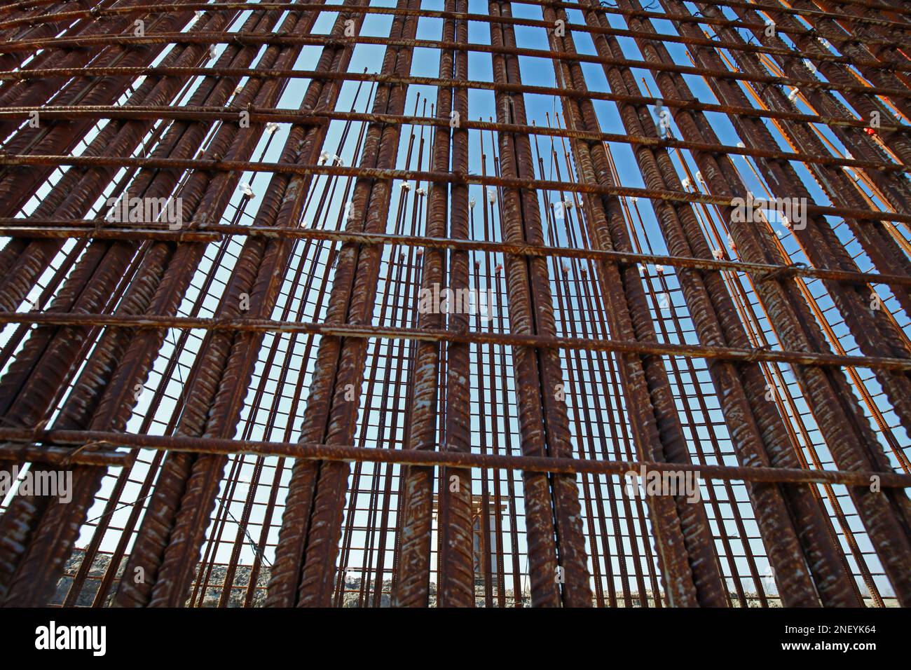 Urban construction buildings foundation Stock Photo - Alamy