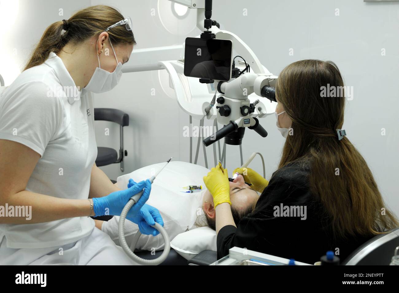 Calipso scanner microscope hi-res stock photography and images - Alamy