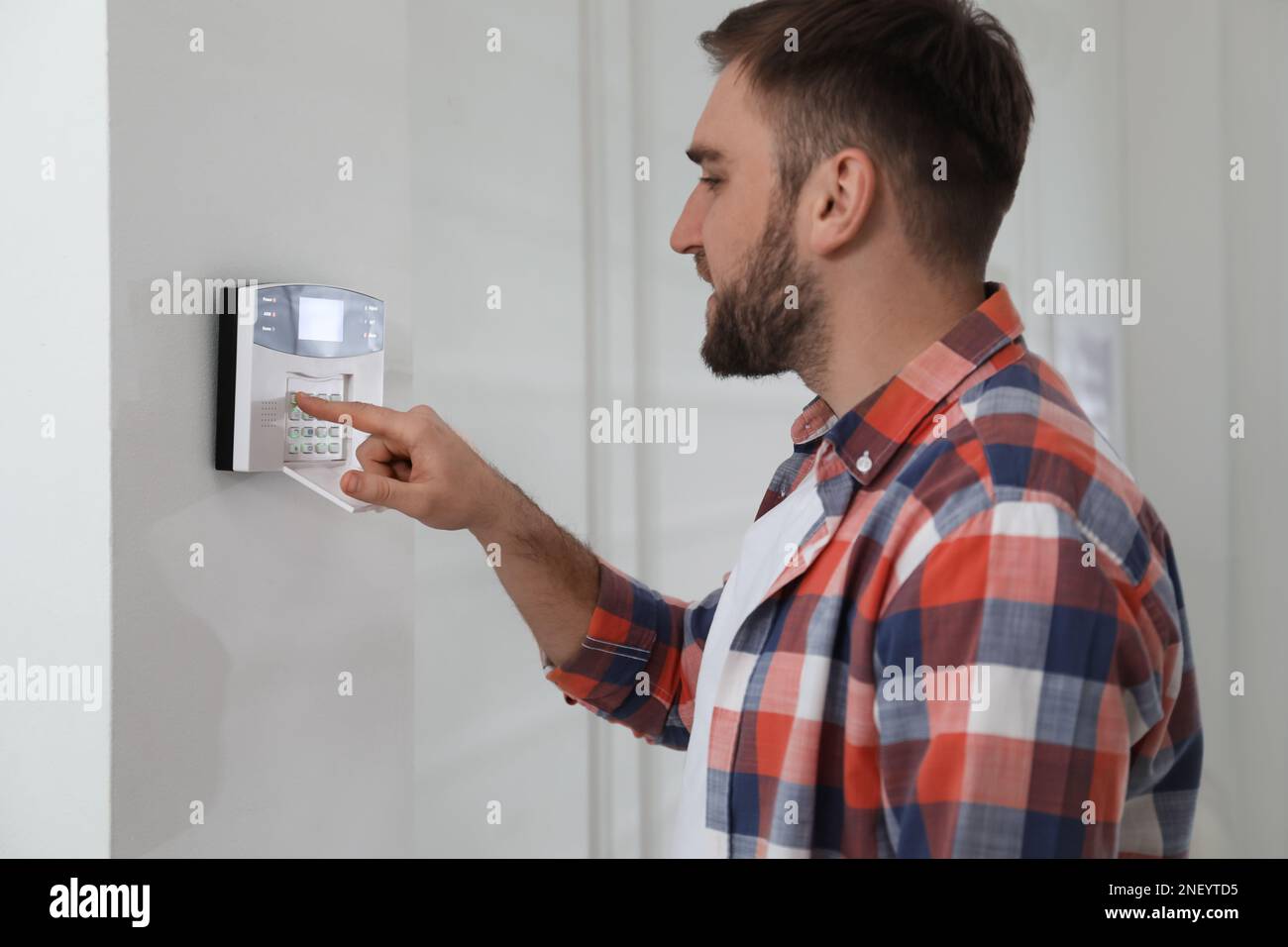 Entering code hi-res stock photography and images - Alamy