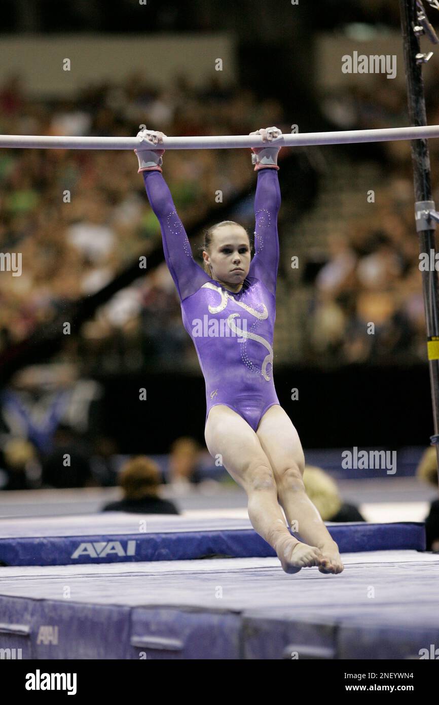 Rebecca Bross on the second day of the women's competition at the U.S ...