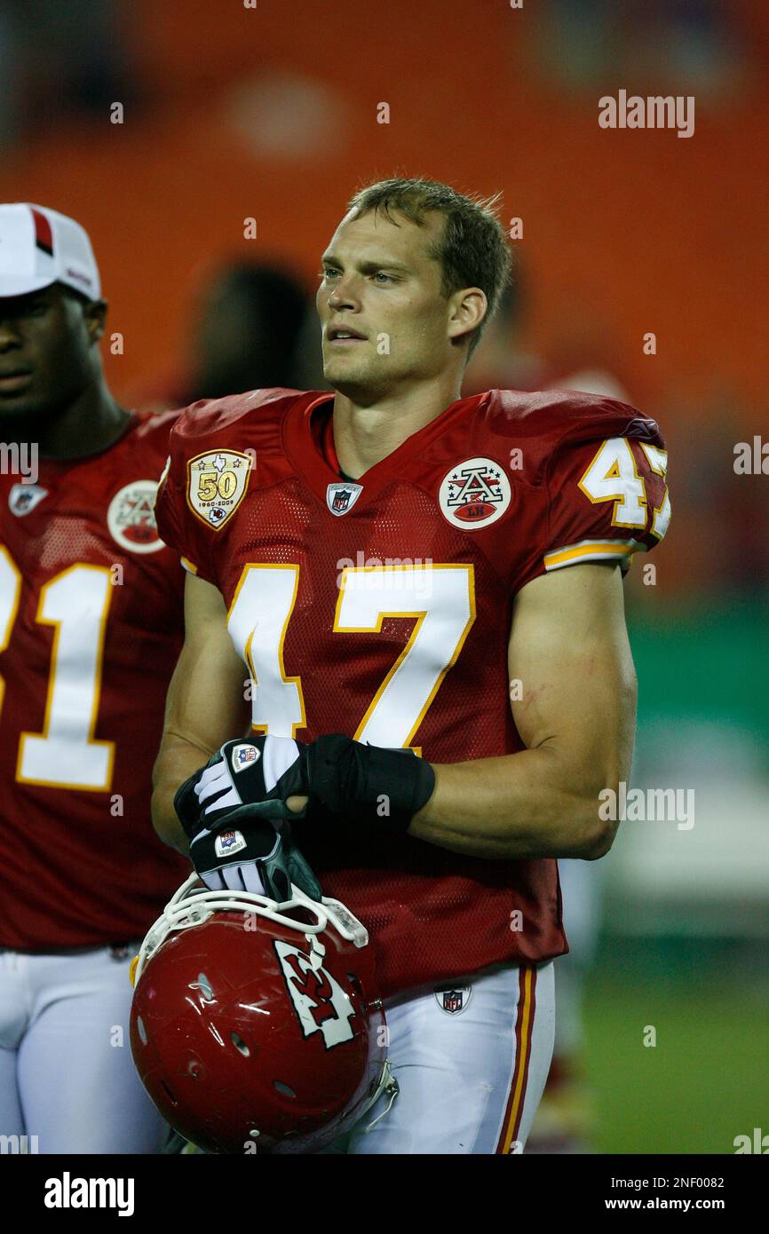 Kansas City Chiefs safety Jon McGraw (47) during an NFL football game ...