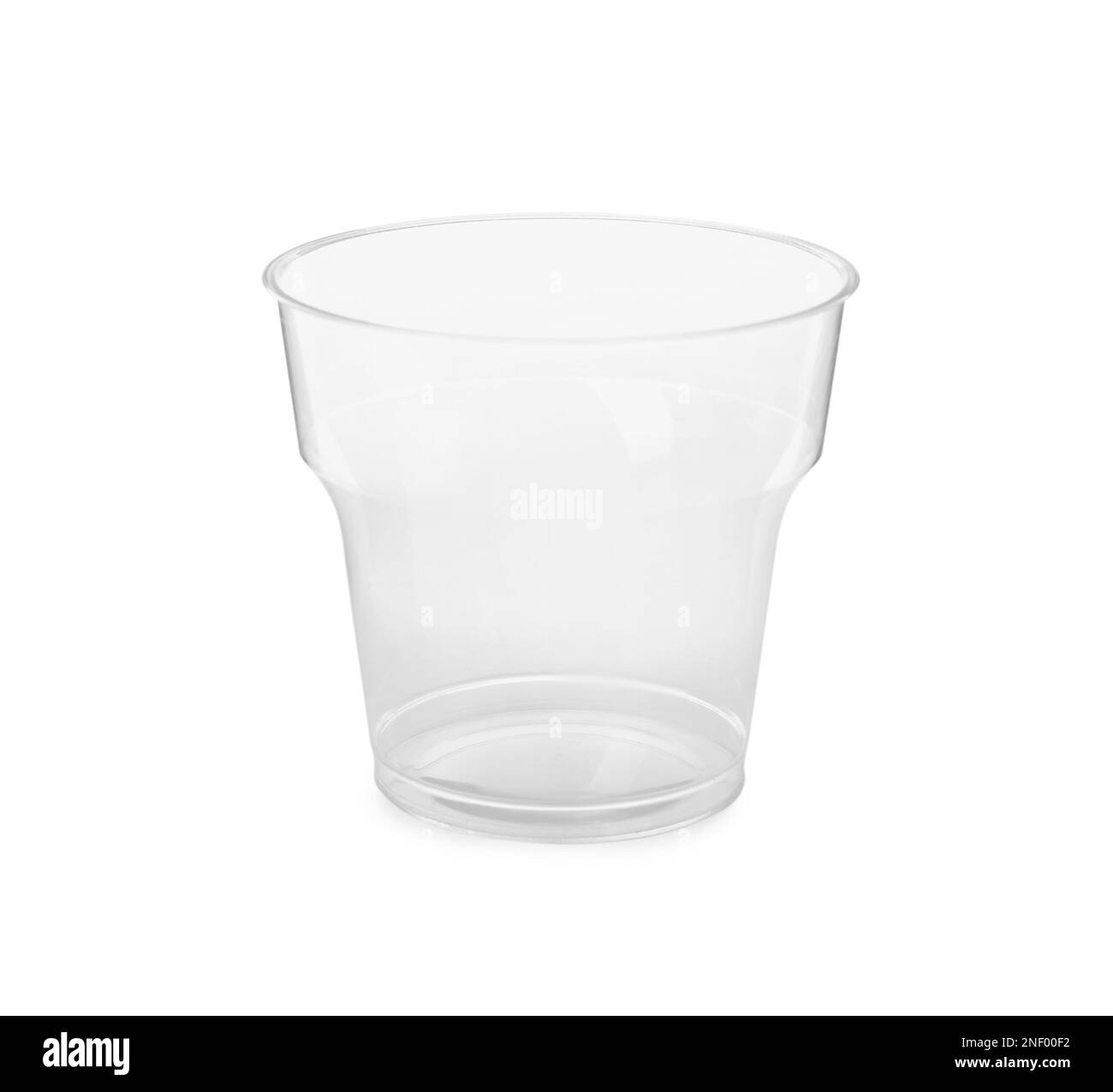 Transparent disposable plastic cup Cut Out Stock Images & Pictures - Alamy