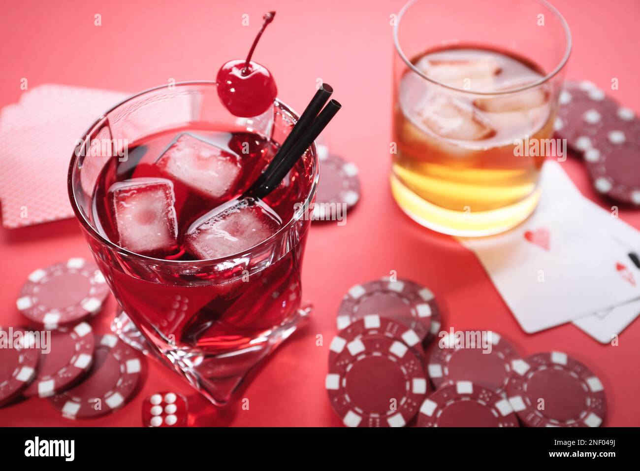 Club cards drinks hi-res stock photography and images - Alamy