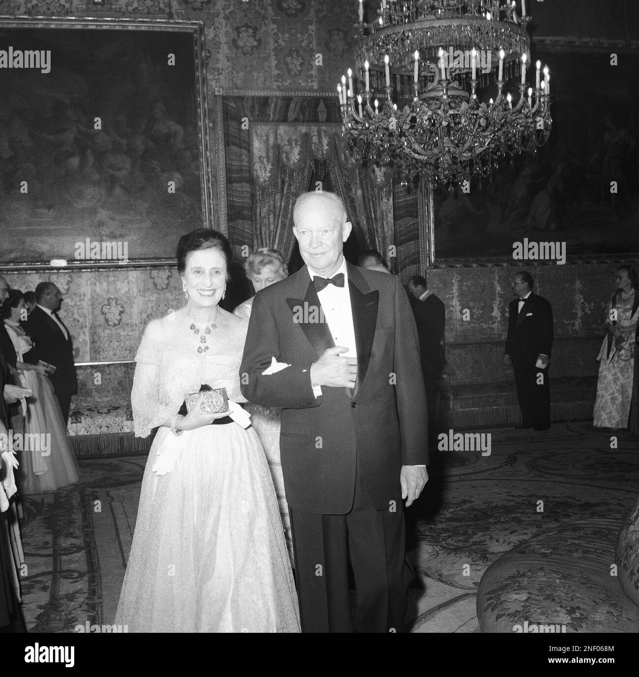 Mrs. Francisco Franco, Carmen Polo, wife of Spain’s Generalissimo ...