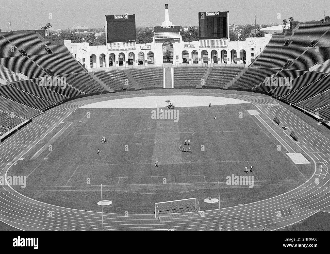 California’s Los Angeles Coliseum Stadium, July 1984. (AP Photo Stock ...