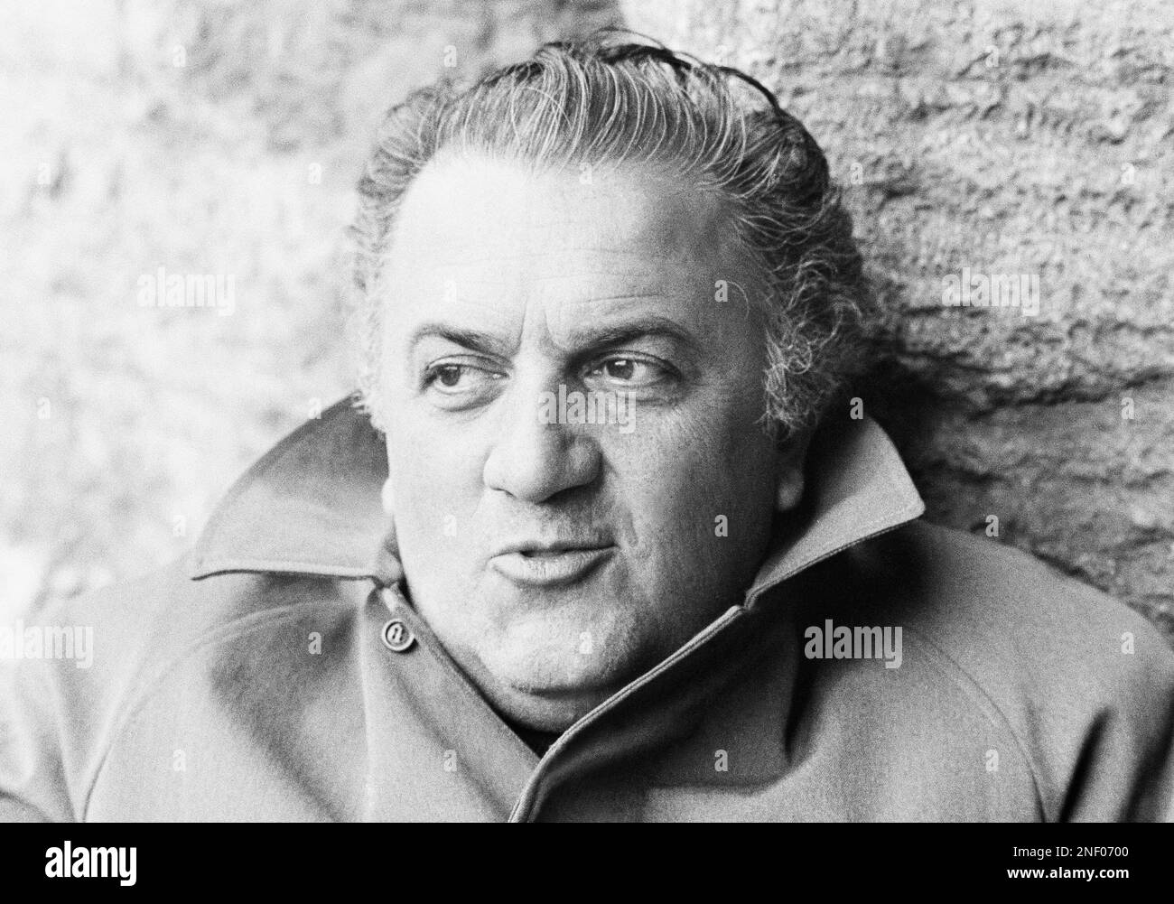 Italian director Federico Fellini who presently is directing the ...