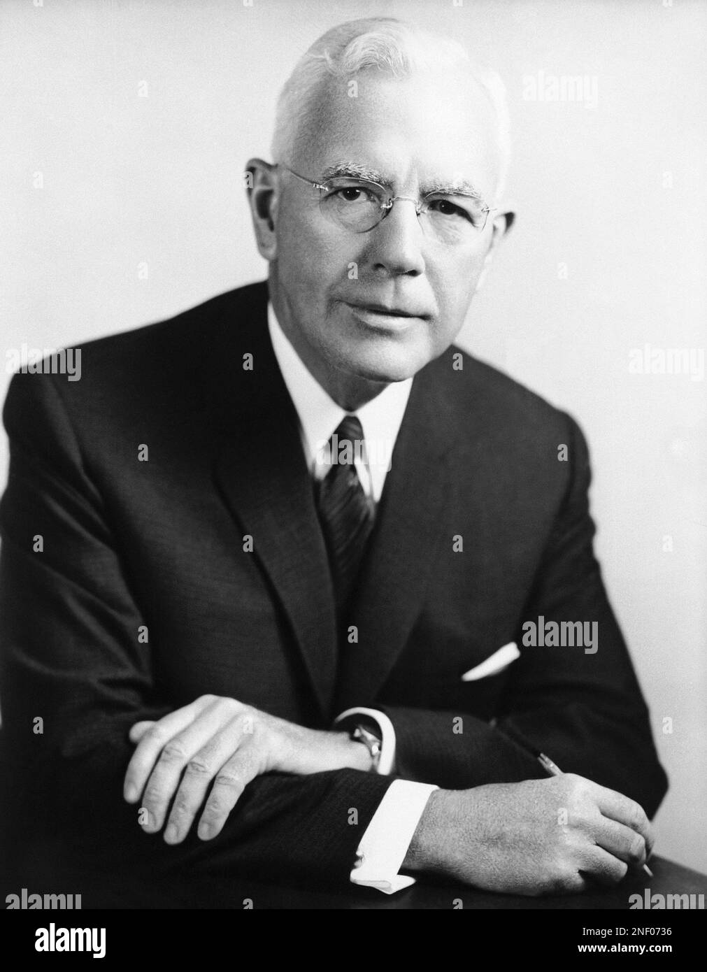 Mr. John A. McCone, director of Central Intelligence Agency poses, Aug ...