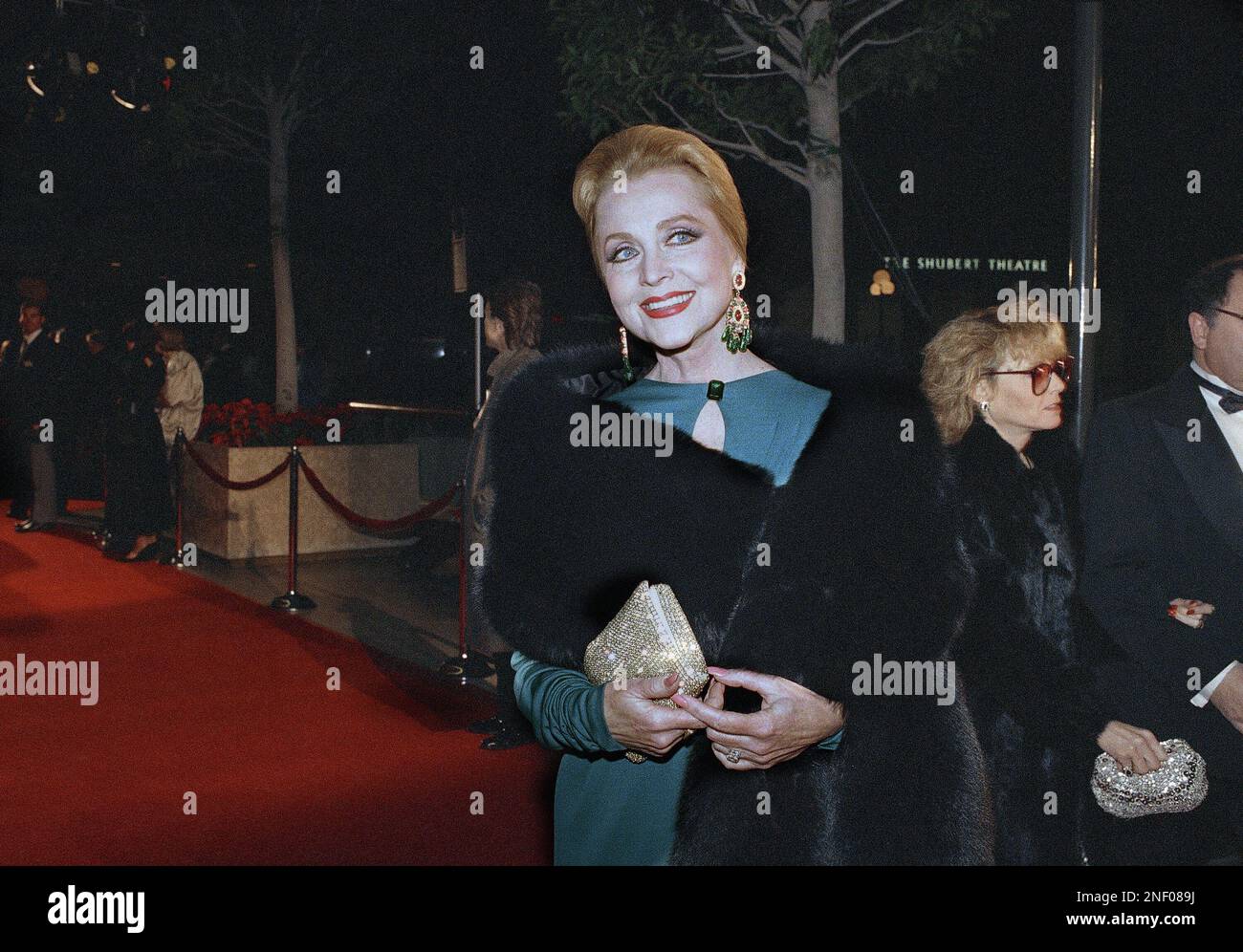 Actress Anne Jeffreys arrives at the Hollywood opening of the new film ...