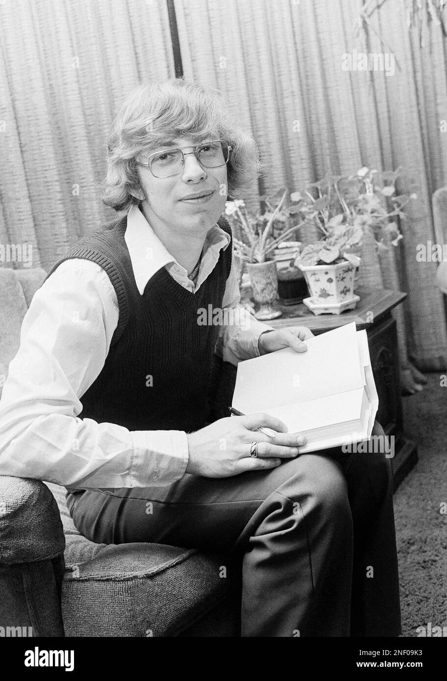 Peter Reilly relaxes in the living room of his home in North Canaan at ...
