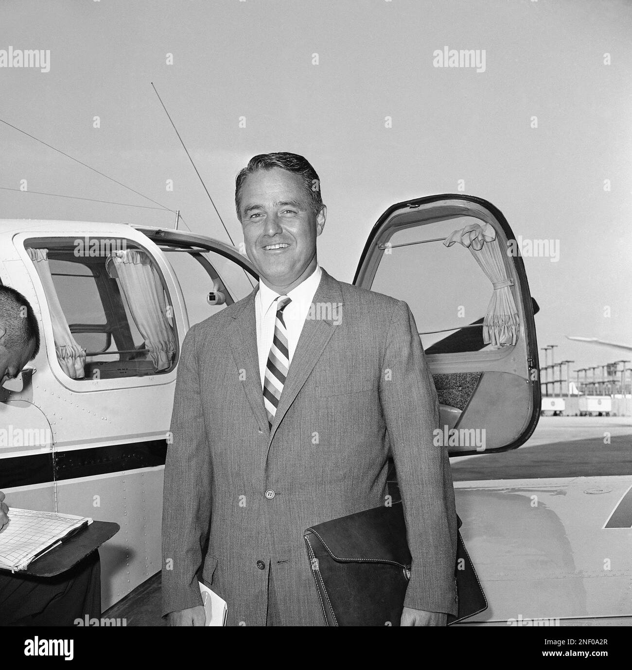 R. Sargent Shriver, director of President Kennedy’s Peace Corps Program ...