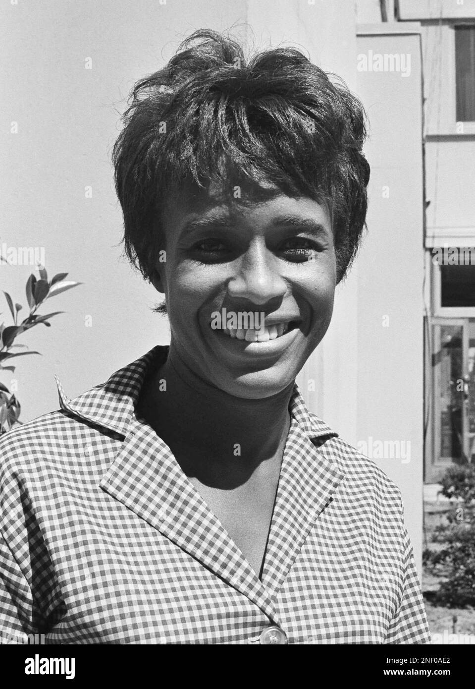 Willie White, shown July 25, 1964 in Los Angeles a member of the USA ...