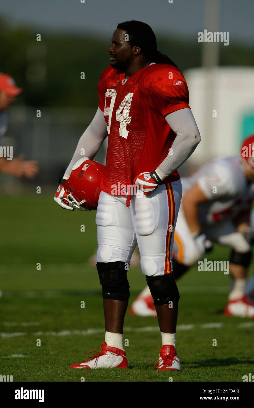 Kansas City Chiefs defensive end Tyson Jackson (94) during NFL football ...