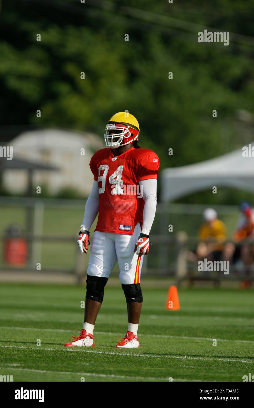 Kansas City Chiefs defensive end Tyson Jackson (94) during NFL football ...
