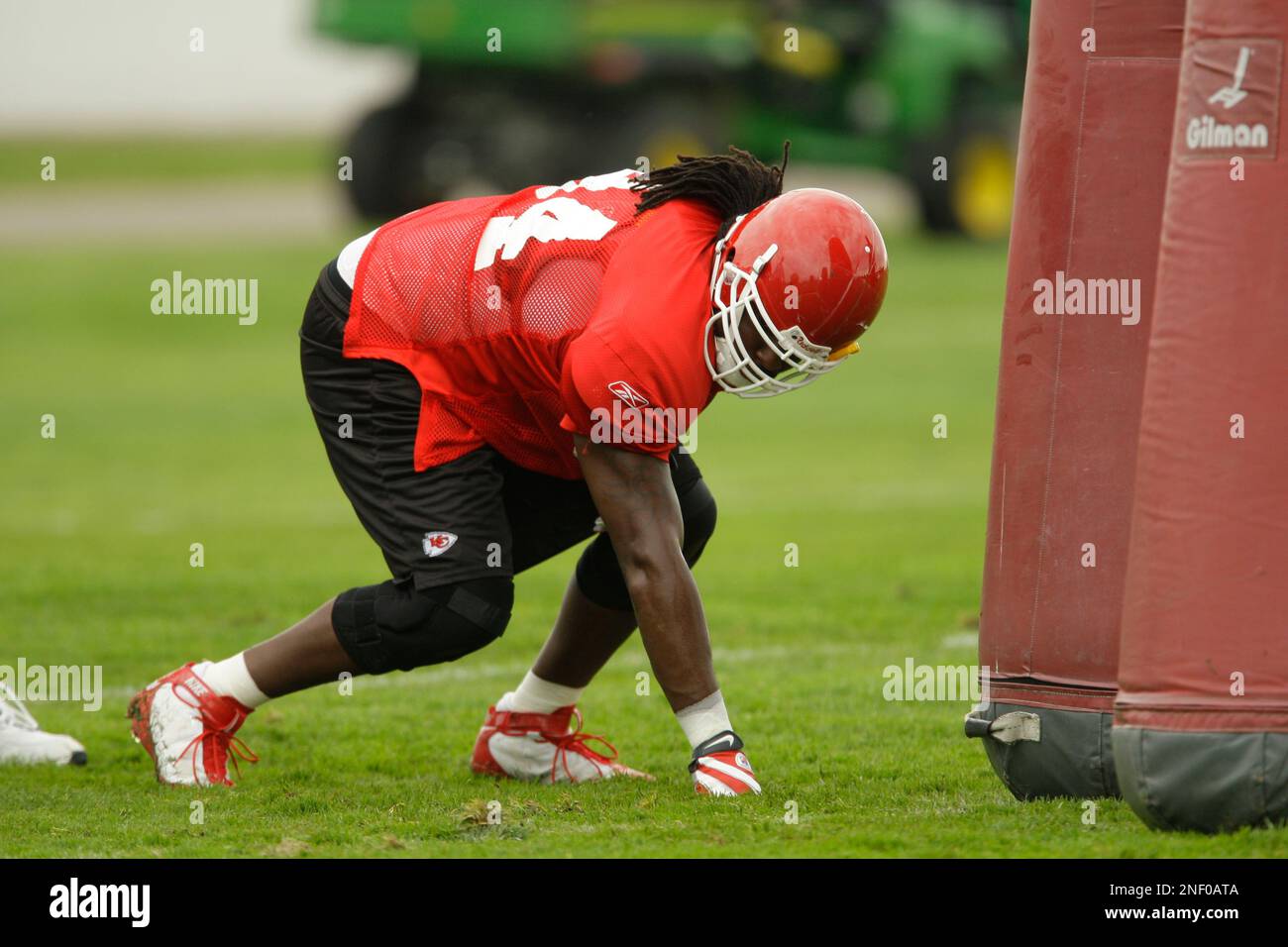 Kansas City Chiefs defensive end Tyson Jackson (94) during NFL football ...