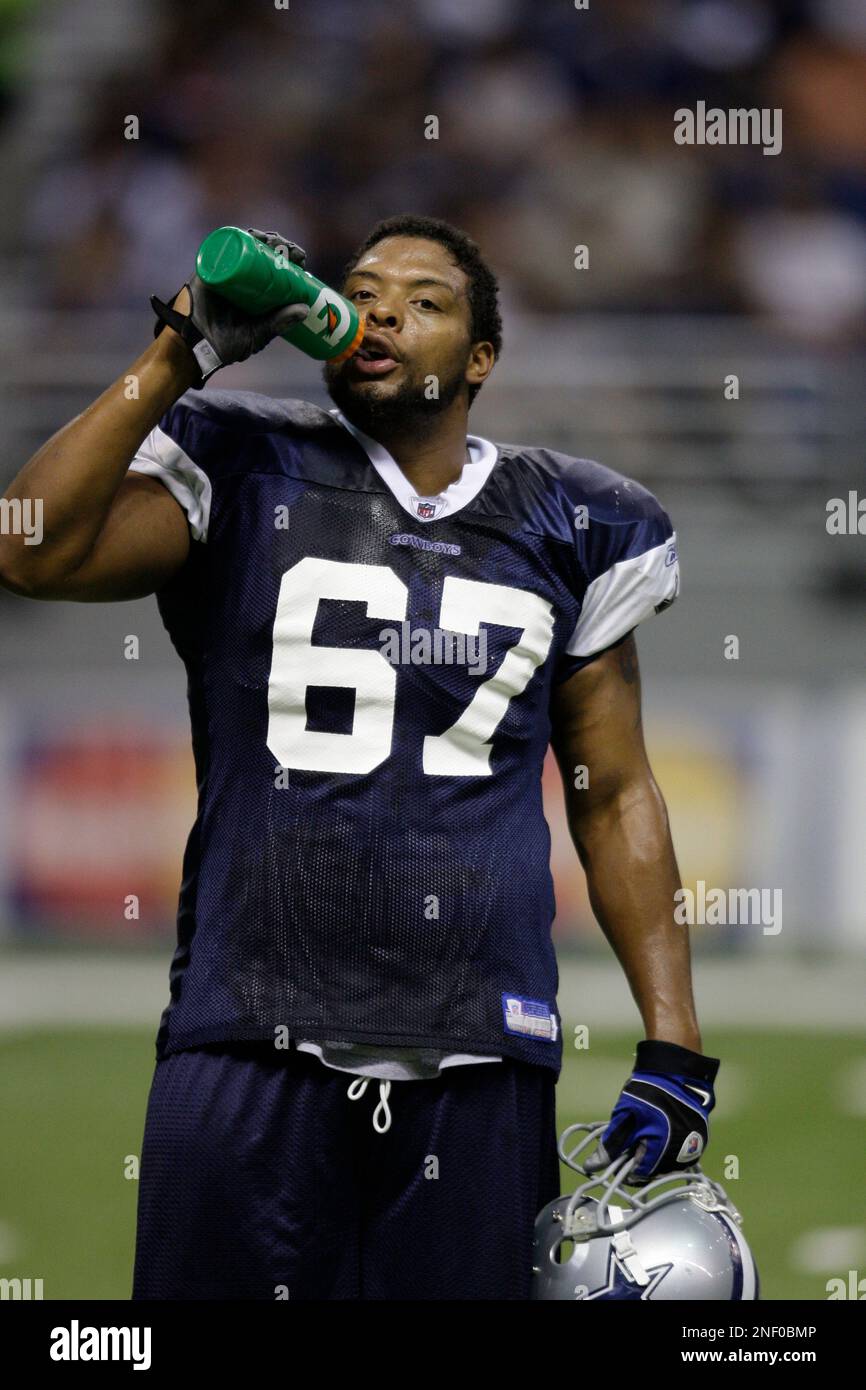 Dallas Cowboys' Derreck Robinson during the team's NFL football ...