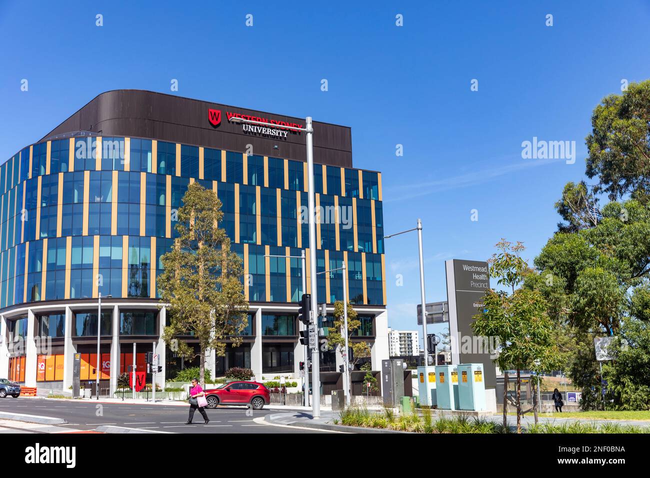 Westmead Campus of Western Sydney University adjacent to Westmead ...