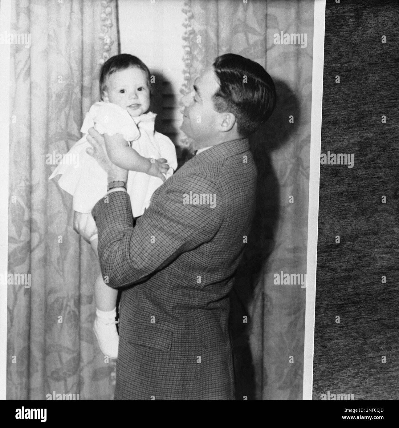 Gov. William Scranton of Pennsylvania with his daughter Susan shown in ...