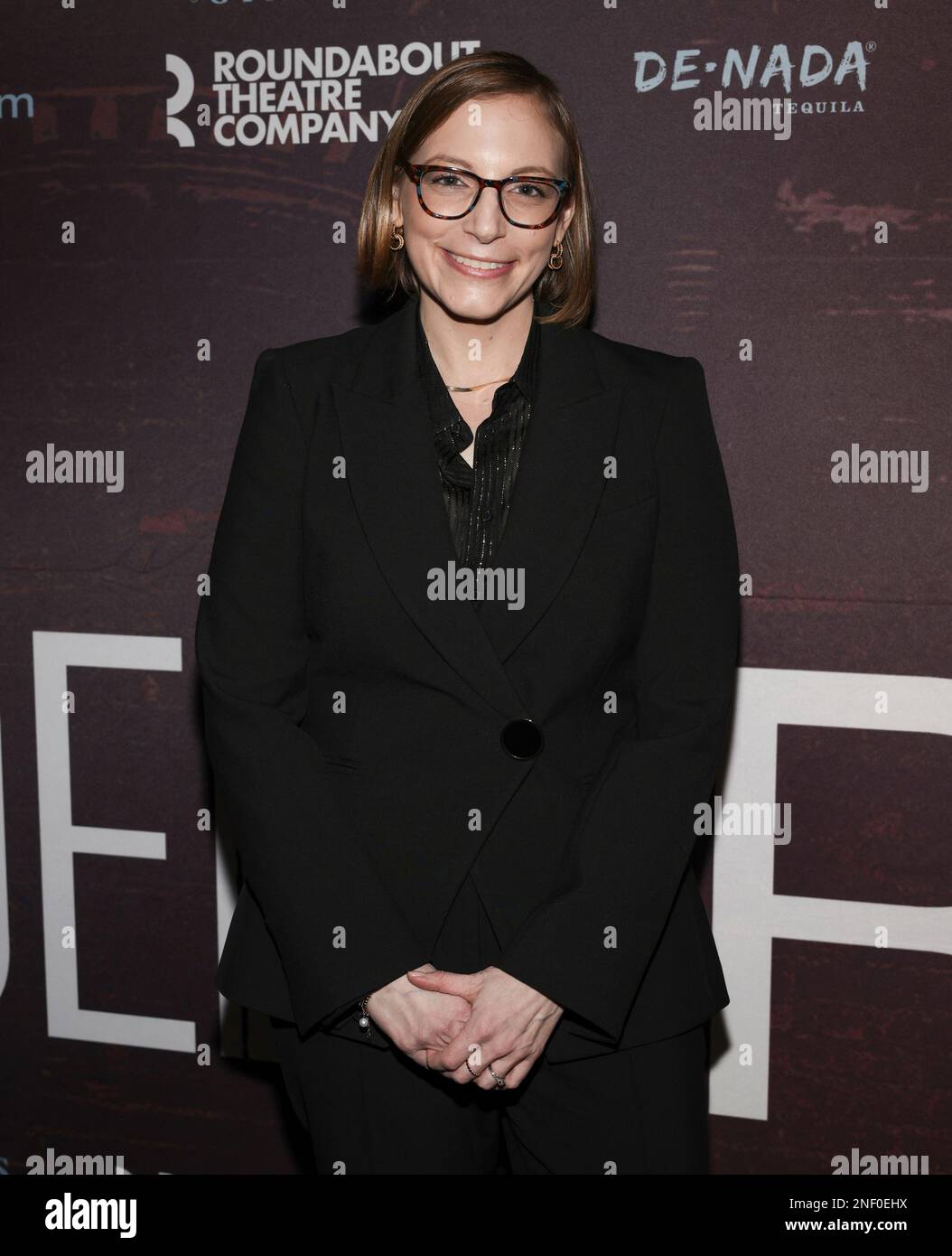 Anna Ziegler attends "The Wanderers" Broadway opening at the Laura Pels ...