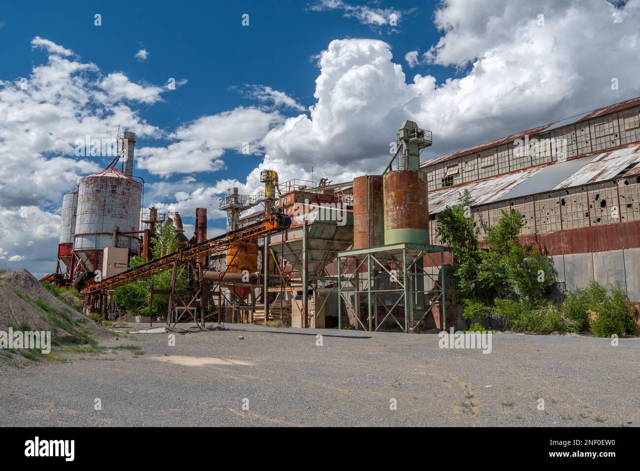 This Industrial Plant In Colorado Has Been Shut Down And Abandoned And