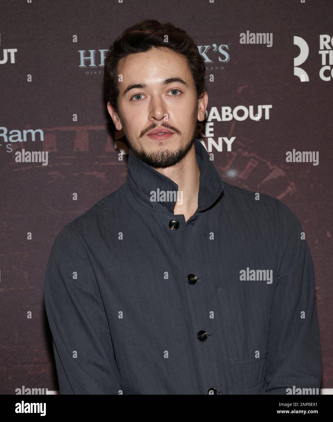 Tom Blyth attends "The Wanderers" Broadway opening at the Laura Pels ...